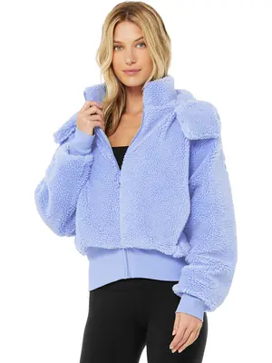 Alo Yoga Foxy Sherpa Jacket Marina