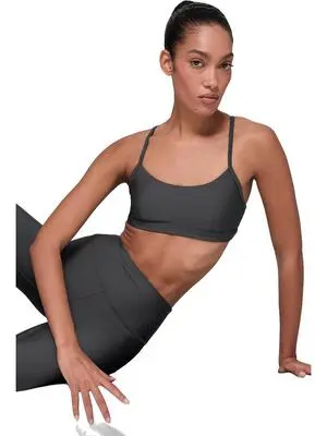 Alo Yoga Airlift Intrigue Bra - Anthracite