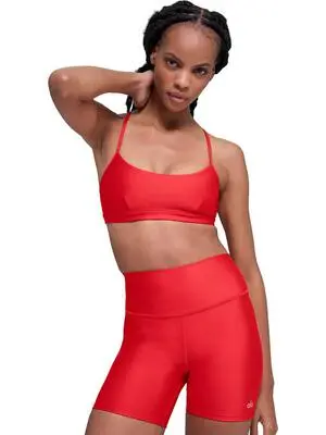 Alo Yoga Airlift Intrigue Bra - Bright Red