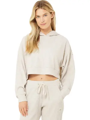 Alo Yoga ALO Muse Hoodie Bone Heather