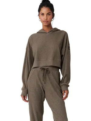 Alo Yoga ALO Muse Hoodie Olive Tree Heather