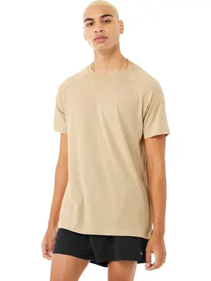 Alo Yoga ALO Triumph Raglan T-Shirt Sand Dune