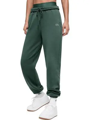 Alo Yoga Accolade Sweatpant - Clover Green