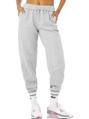 Alo Yoga Accolade Sweatpant Dove Grey Heather