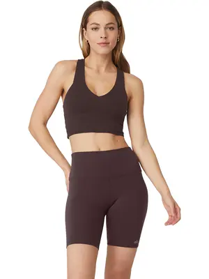 Alo Yoga Airbrush Real Bra Tank Top Raisin