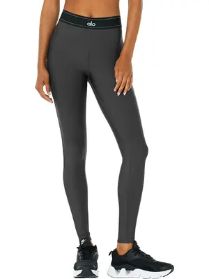 Alo Yoga Airlift High-Waist Suit Up Legging Anthracite