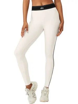Alo Yoga Airlift High-Waist Suit Up Legging Ivory
