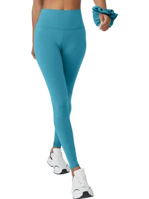 Alo Yoga High-waist Airbrush Legging Blue Splash