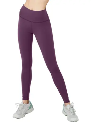 Alo Yoga High-waist Airbrush Legging Dark Plum