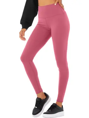 Alo Yoga High-waist Airbrush Legging Raspberry Sorbet