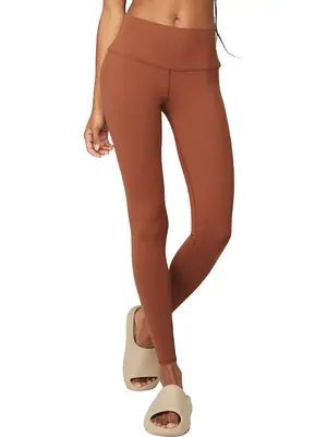 Alo Yoga High-waist Airbrush Legging Rust