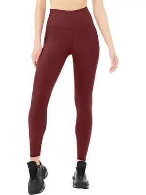 Alo Yoga High-Waist Airlift Legging Cranberry