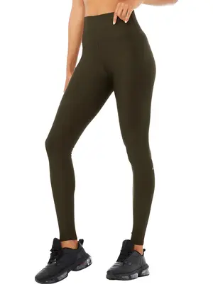 Alo Yoga High-Waist Airlift Legging Dark Olive