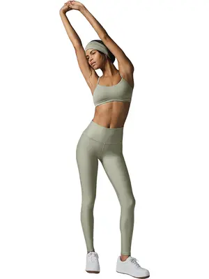Alo Yoga High-waist Airlift Legging - Limestone