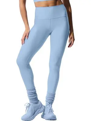 Alo Yoga High-waist Airlift Legging - Seashell Blue