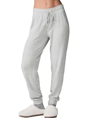 Alo Yoga Soho Sweatpant - Athletic Heather Grey