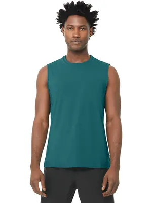 Alo Yoga Idol Performance Tank Top Mineral Blue