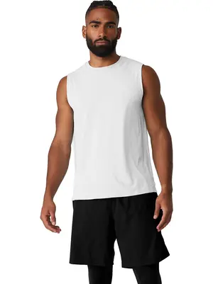 Alo Yoga Idol Performance Tank Top - White