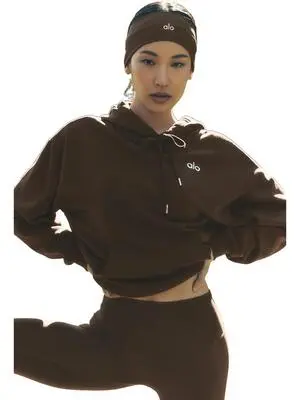 Alo Yoga Accolade Hoodie - Espresso