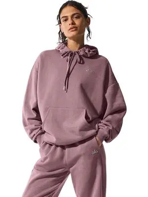 Alo Yoga Accolade Hoodie - Smoky Quartz