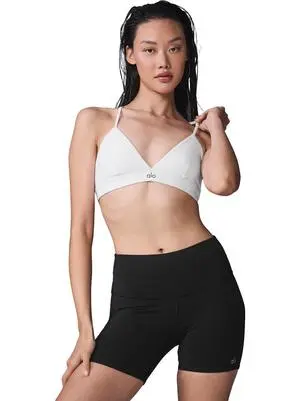 Alo Yoga Splendor Bra - White/black