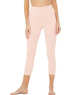 Alo Yoga High-Waist Capri Pants Nectar