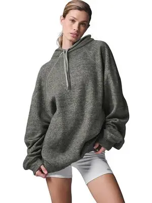 Alo Yoga Triumph Hoodie Grey Triblend