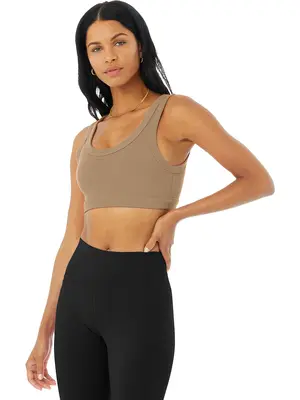 Alo Yoga Wellness Bra Gravel