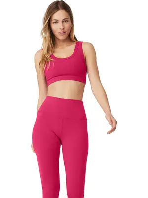 Alo Yoga Wellness Bra Magenta Crush