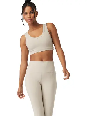 Alo Yoga Wellness Bra Oatmeal Heather