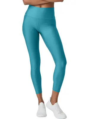Alo Yoga Red Hot High-Waist Airlift Legging Blue Splash