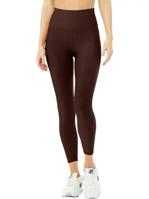 Alo Yoga Red Hot High-Waist Airlift Legging Cherry Cola