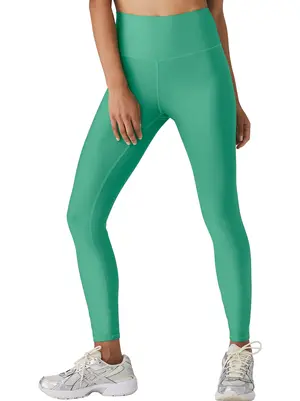 Alo Yoga Red Hot High-Waist Airlift Legging Lettuce