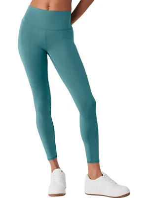 Alo Yoga Red Hot High-Waist Airlift Legging Teal Agate