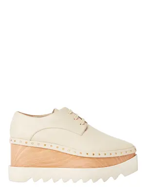 Stella McCartney Stella McCartney Elyse Platform Shoes Cream