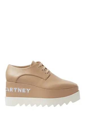 Stella McCartney Stella McCartney Elyse Platform Shoes Straw