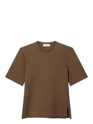 Stella McCartney Stella McCartney Fitted Compact Knit Top With Slits 2801