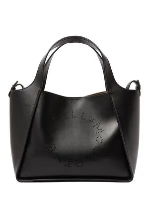 Stella McCartney Logo Crossbody Tote Bag - Black
