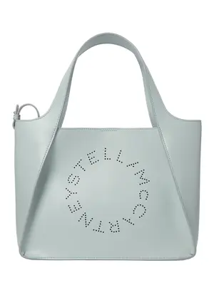 Stella McCartney Logo Crossbody Tote Bag Mist