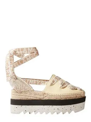 Stella McCartney Gaia Platform Espadrilles - Banana