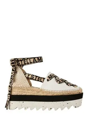 Stella McCartney Gaia Platform Espadrilles - White
