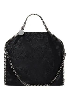 Stella McCartney Falabella Fold-Over Tote Bag Black