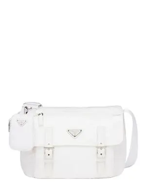 Prada Re-nylon Shoulder Bag - White