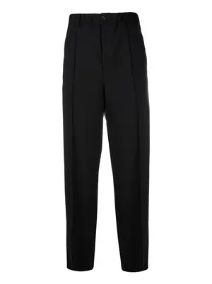 Valentino Garavani Tailored Straight-leg Trousers - Black