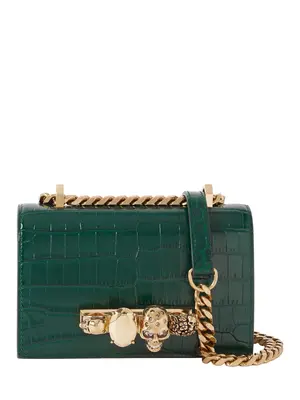 Alexander McQueen Alexander McQueen Jewelled Satchel Emerald