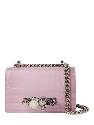 Alexander McQueen Alexander McQueen Jewelled Satchel Pink