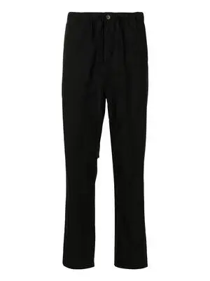 CRAIG GREEN Cotton Tapered Leg Trousers - Black