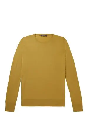 Loro Piana Wish Virgin Wool Sweater - Yellow