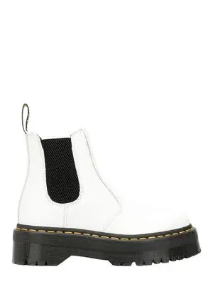 Dr. Martens Elasticated Side-panel Boots - White