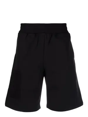 A-COLD-WALL* Logo-embroidered Cotton Shorts - Black
